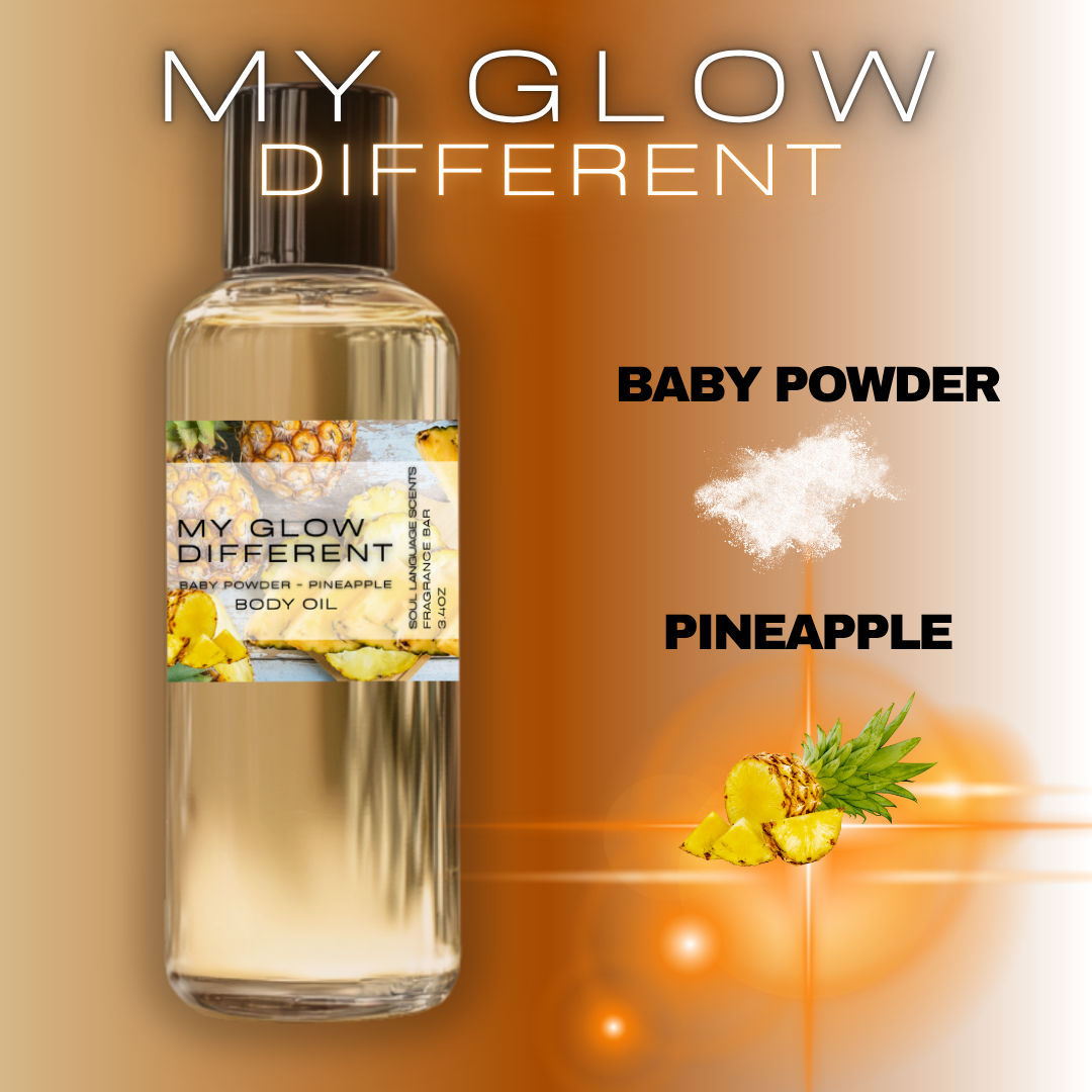My Glow Different Body Oil – Soul Language Scents LLC