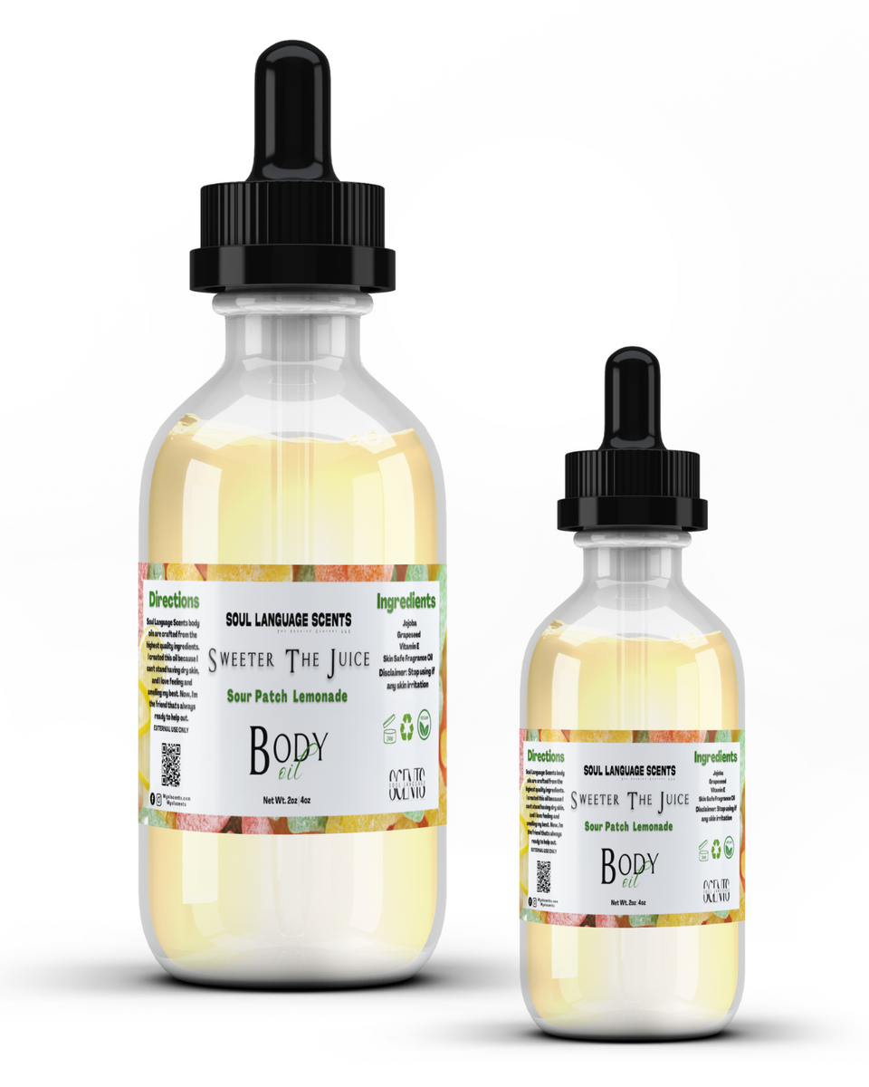 Sweeter the Juice Body Oil – Soul Language Scents LLC
